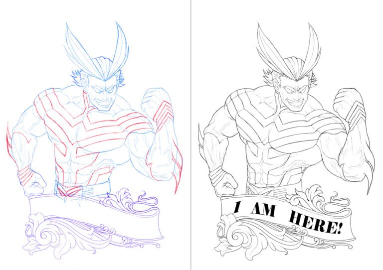 allmightsketch - Ben Krefta.com