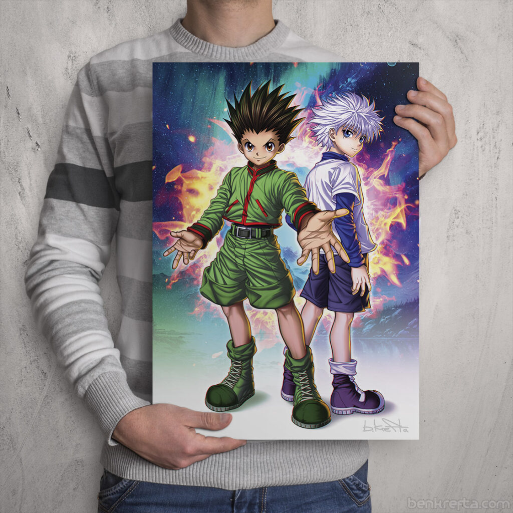 Hunter x Hunter Art Print - A3 - Ben Krefta.com