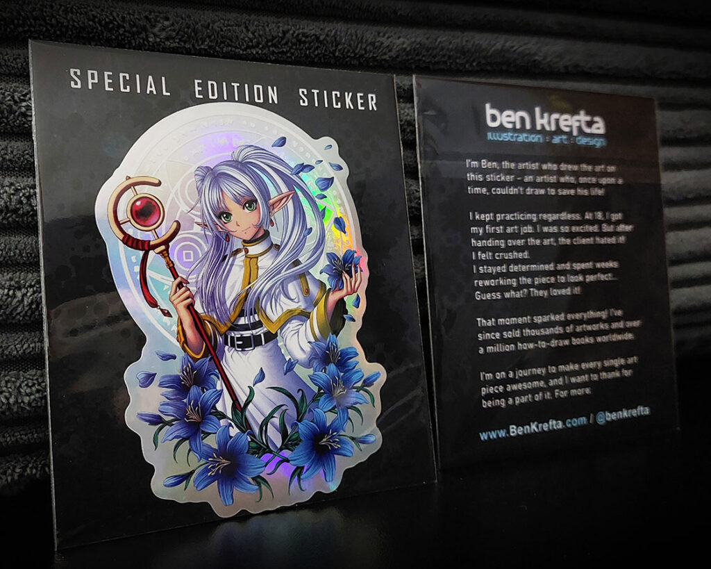 Frieren_Sticker (3) - Ben Krefta.com